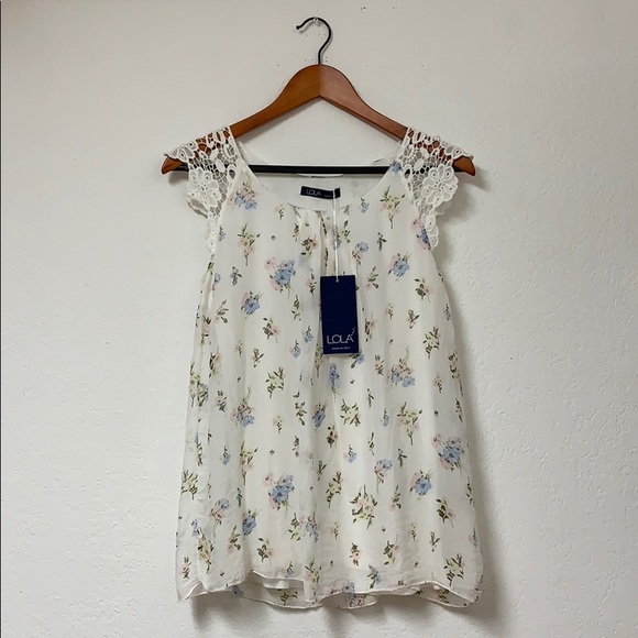 lola | Tops | Lola Made In Italy 0 Silk Sleeveless Top S | Poshmark